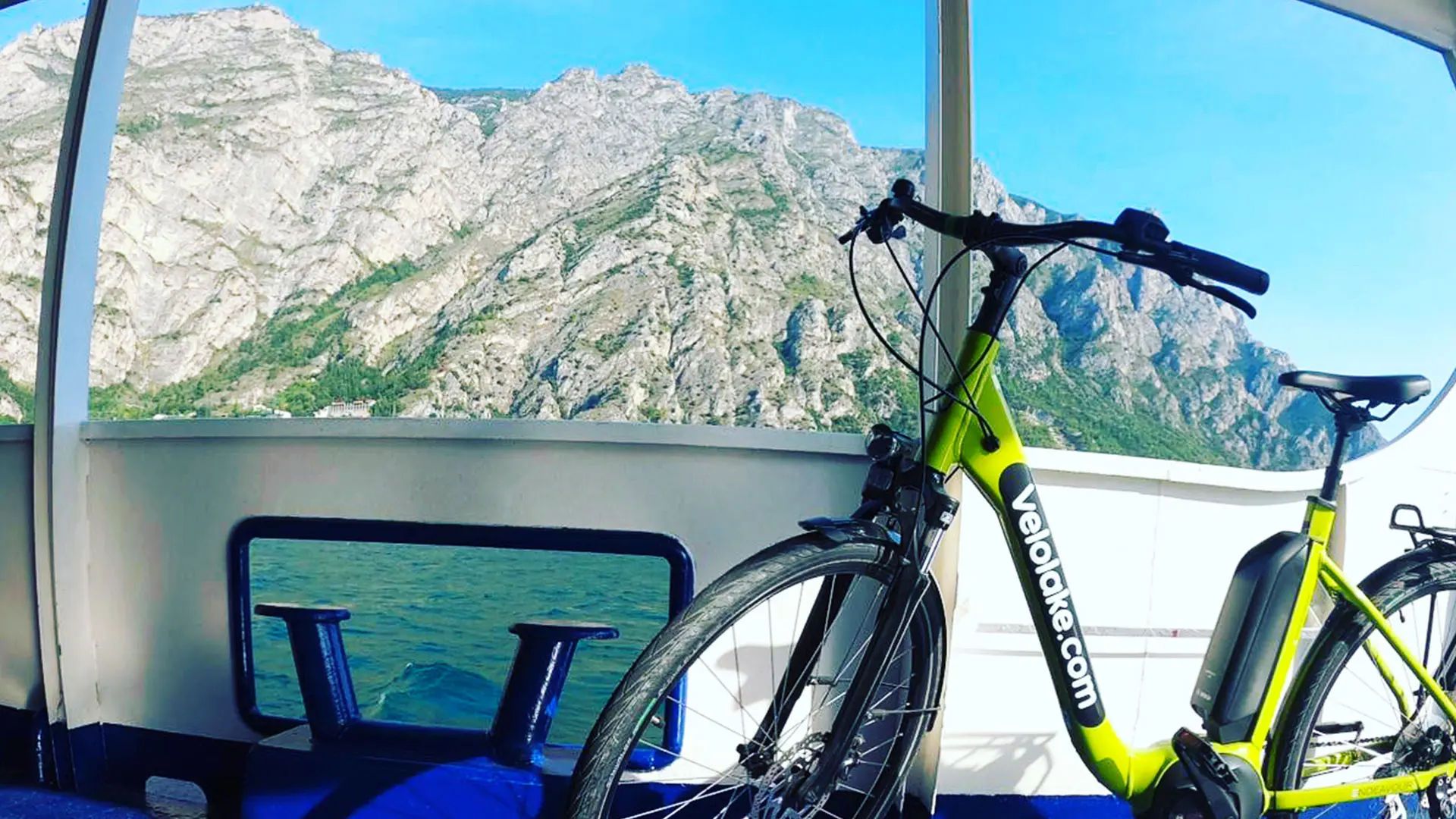 Bike & Ferry Boat at Lake Garda: a Unique Perspective!